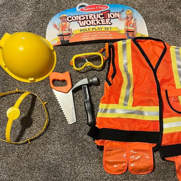 Costumes | Melissa Doug Construction Worker Play Set | Poshmark